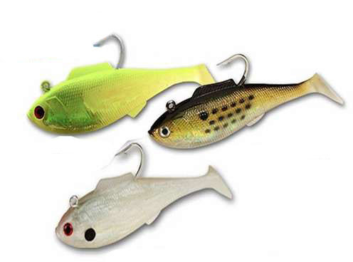 Tsunami Soft Bait Swim Shad Deep Lures - TackleDirect