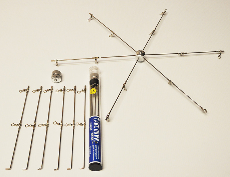 Fish Razr Take Down Dredge Bars - TackleDirect