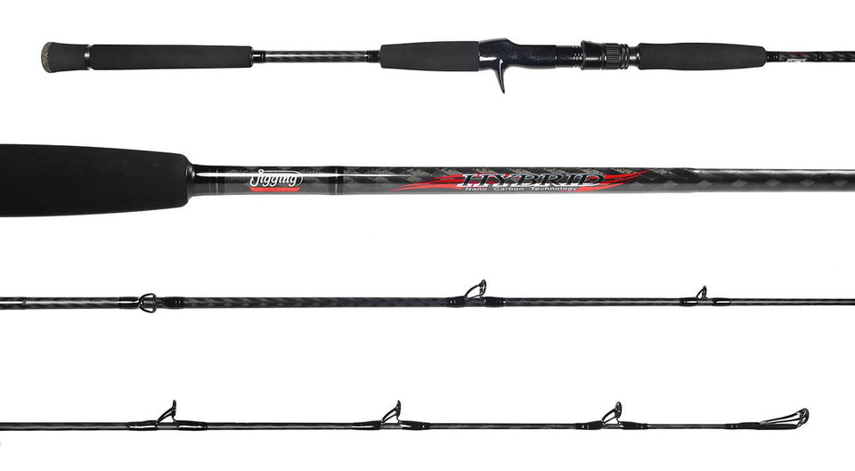 Jigging World Hybrid Nano Carbon Casting Rods - TackleDirect