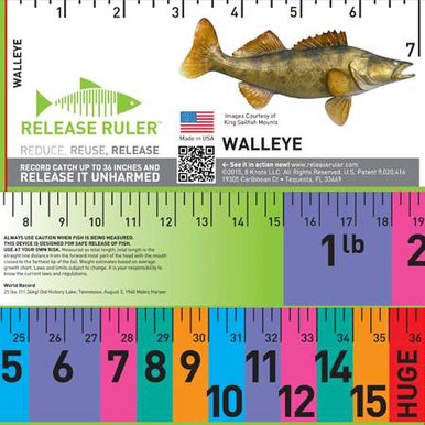 Walleye Release Ruler - TackleDirect