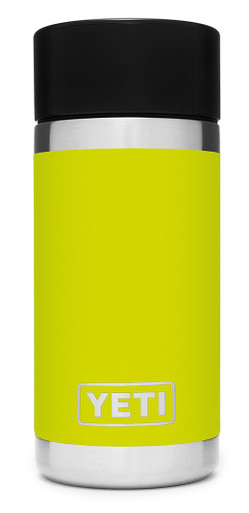 YETI Rambler 12oz with Hot Shot Cap - Chartreuse - TackleDirect