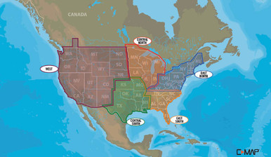 Lowrance C-MAP Lake Insight HD Maps - TackleDirect