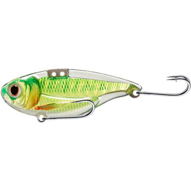 LIVETARGET Sonic Shad Blade Bait - 3/8oz - Gold/Perch - TackleDirect
