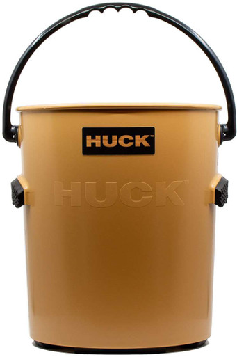 HUCK Performance Bucket - 5 Gallon - Black N Tan - TackleDirect