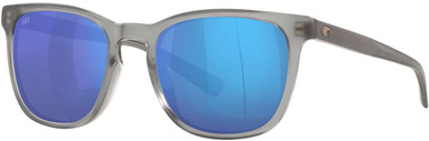 Costa Sullivan Sunglasses Gray Crystal/Blue Mirror 580G - TackleDirect