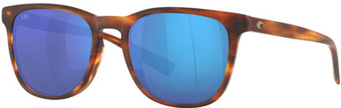 Costa Sullivan Sunglasses Tortoise/Blue Mirror 580G - TackleDirect
