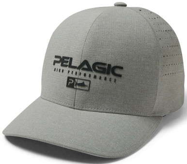 Pelagic Delta Flexfit Heathered Hat - TackleDirect