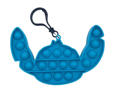 STITCH POPPER FIDGET KEYCHAIN - Major Toys