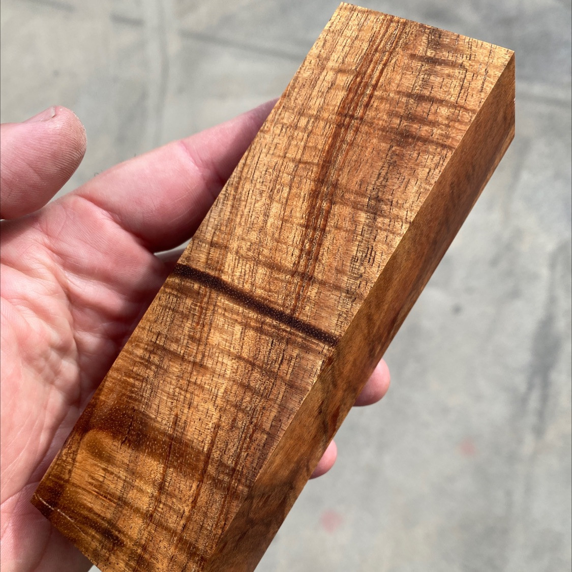 Hawaiin Koa Block K121