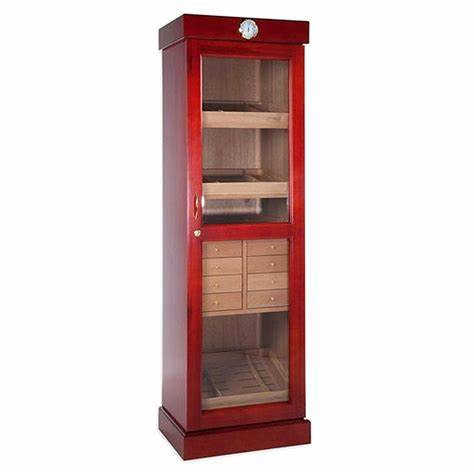 Cigar Cabinet Humidor: Cigar Tower Drawer Unit Humidor