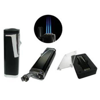 Typhoon - Triple Flame Torch Cigar Lighter / Cutter