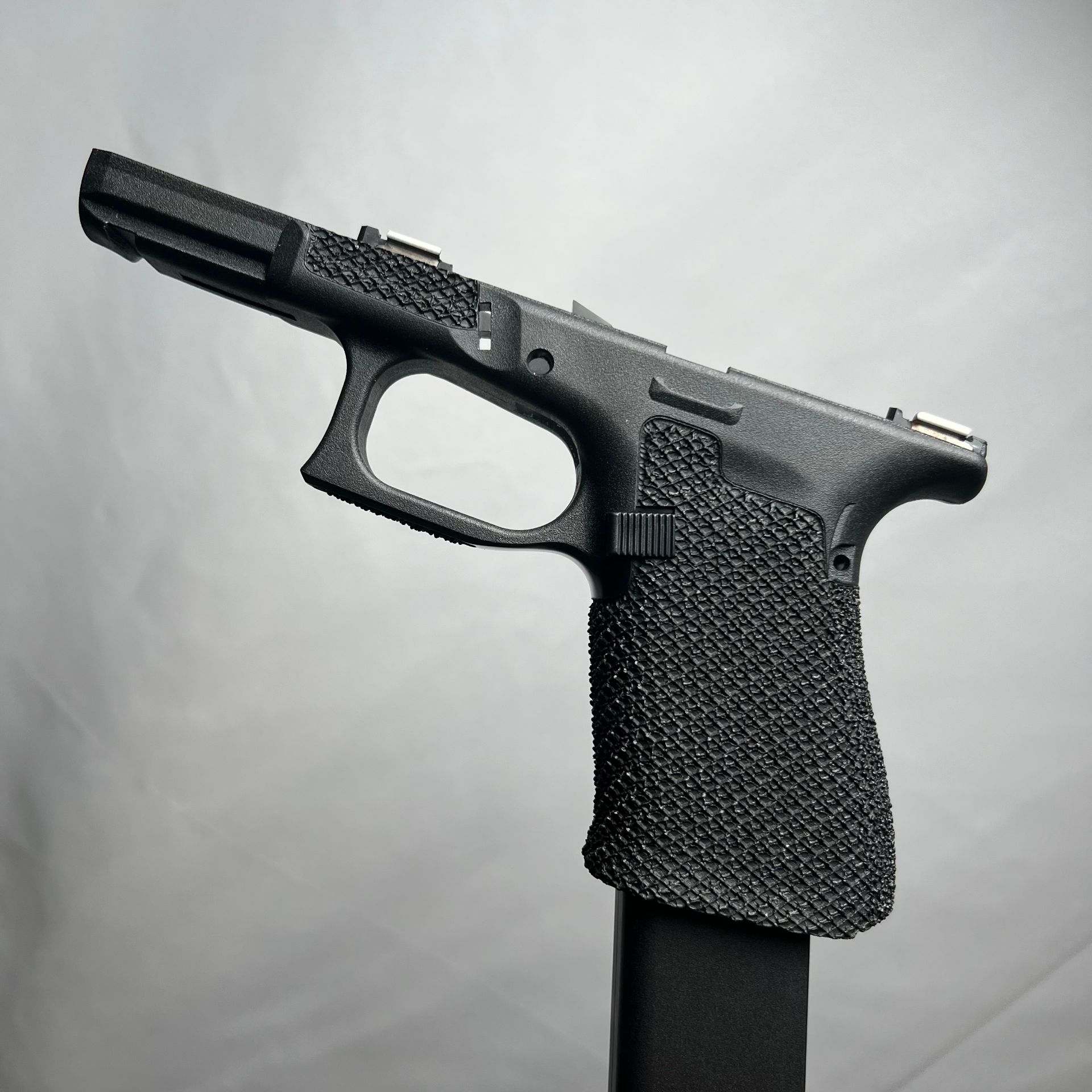 Lead Baron Customs G19 Gen 5 Stippled Frame Combo Texture | Reactive ...