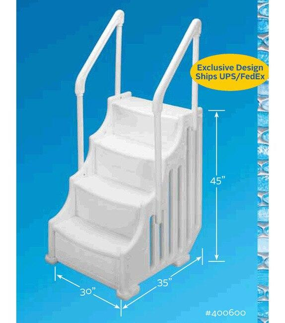 The Mighty Step 30" Above Ground Pool Steps 400600 on Pool and Spa ...