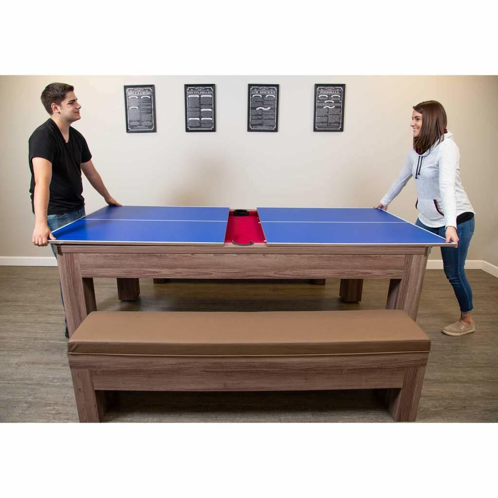 Buy Newport 7-ft Pool Table Combo Set with Benches on Pool and Spa ...