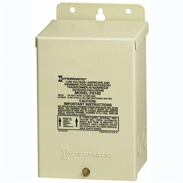 Intermatic Indoor/Outdoor 220v Timer with Plastic Enclosure on Pool and ...