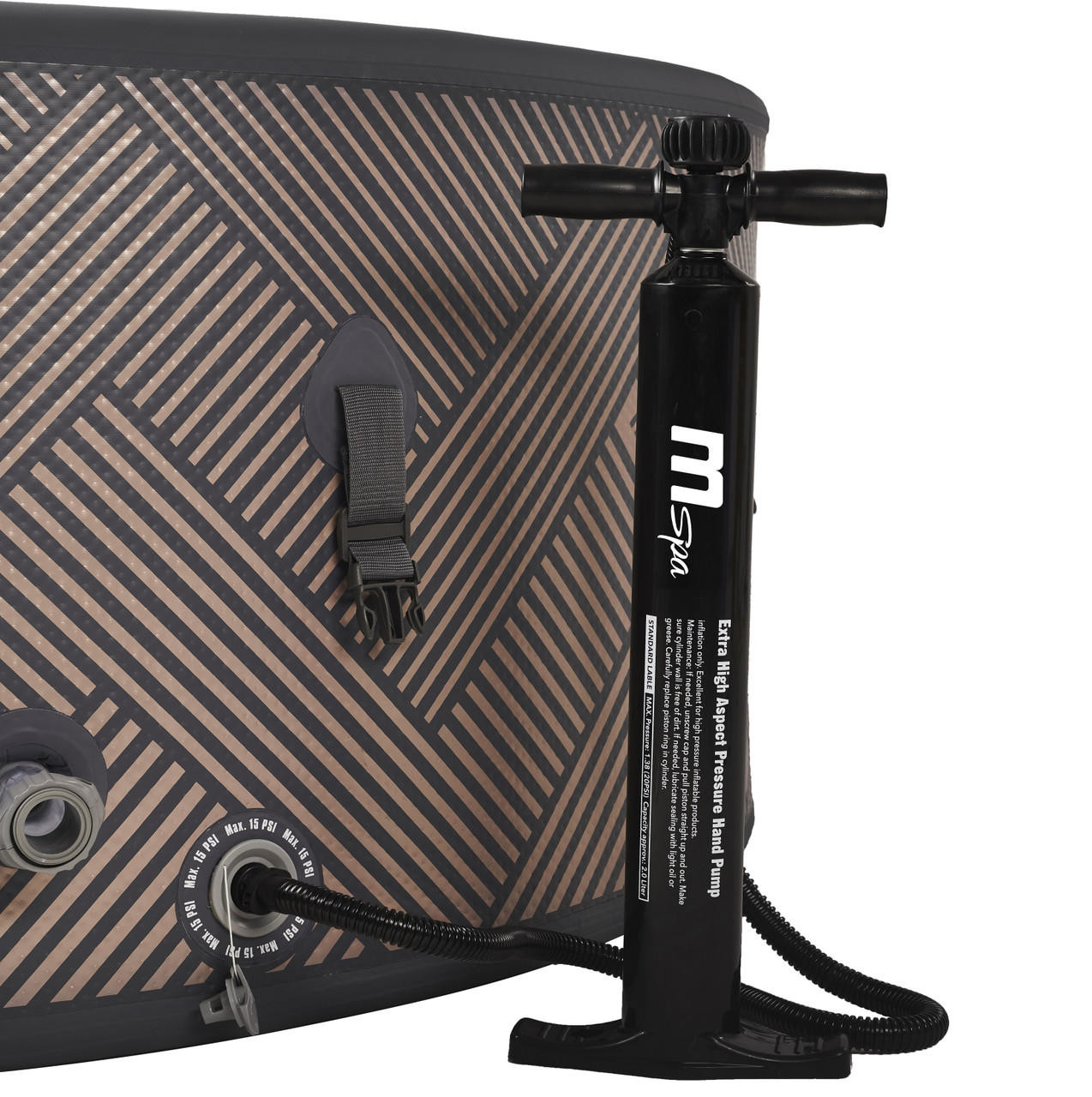 MSpa Mono Round Frame Bubble Spa