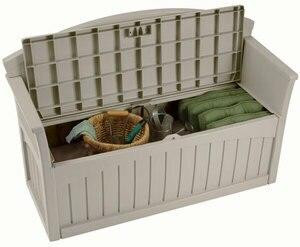 Patio Bench With Storage on Pool and Spa Supply Store