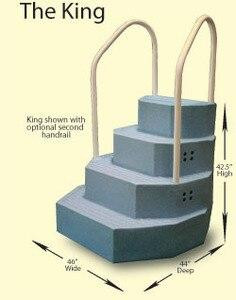 The Mighty Step 30" Above Ground Pool Steps 400600 on Pool and Spa ...