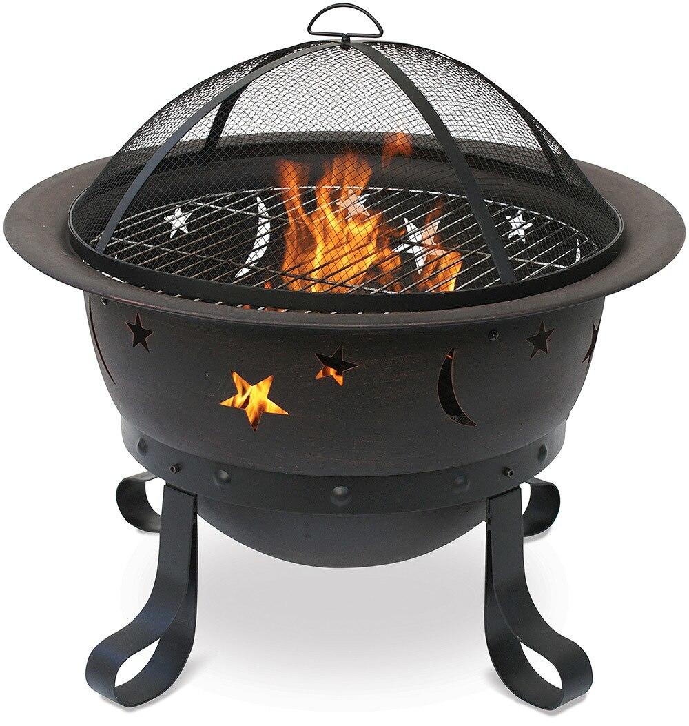 Buy Endless Summer Oil Rubbed Bronze Wood Burning Outdoor Fire Pit with ...