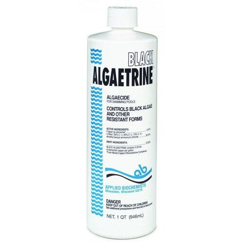 Applied Biochemist Black Algaetrine algaecide 1 quart bottle on Pool ...