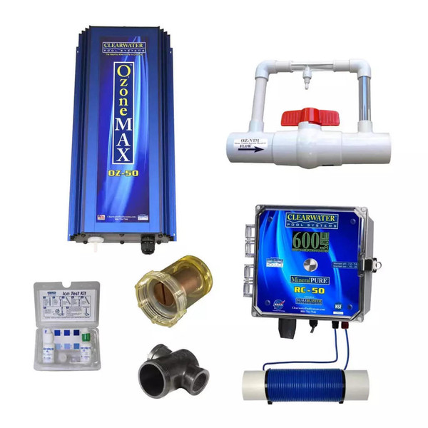 Clearwater Pool System MineralPURE and OzoneMAX