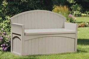 Patio Bench With Storage on Pool and Spa Supply Store