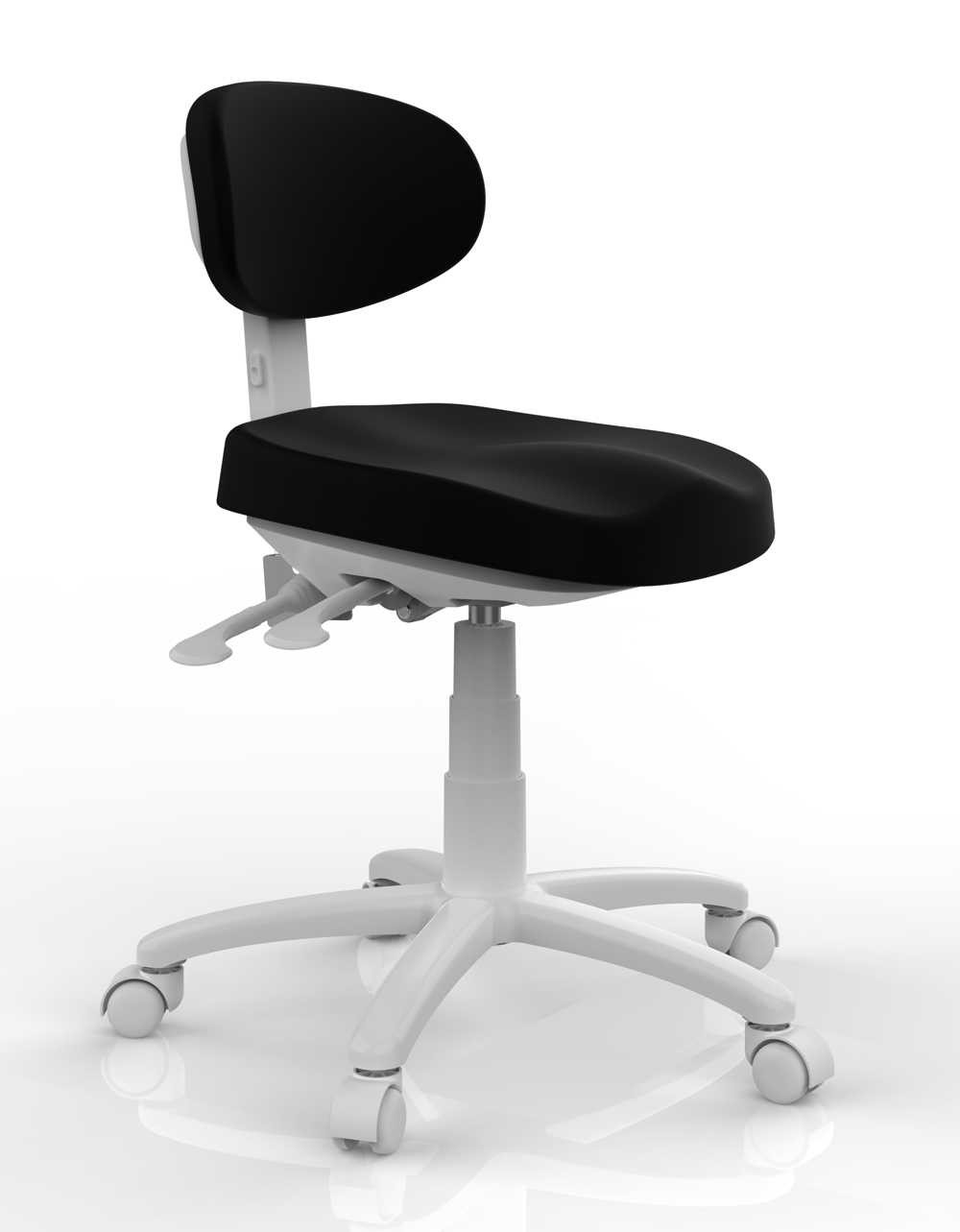FREYA Gynecological Medical Exam Chair + Stirrups | Aria Chairs