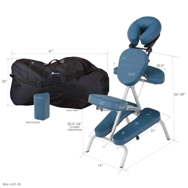 Earthlite Portable Massage Chair Package, VORTEX | Aria Chairs