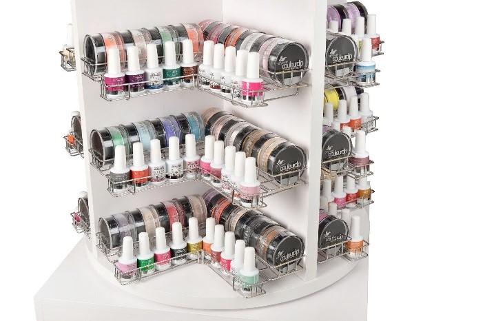 ANS Luxury Nail Polish/Powder Rotary Stand