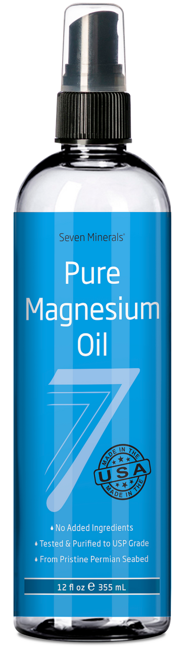 Seven Minerals, Pure Magnesium Oil, 12 fl oz