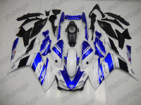2018 2016 2017 2018 Yamaha YZF-R3 white and blue fairings - iFairings