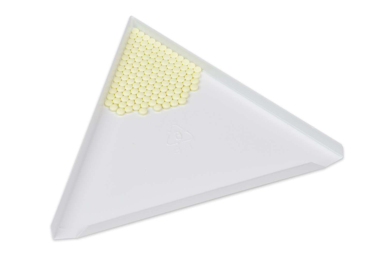 Triangular Pill Counting Trays