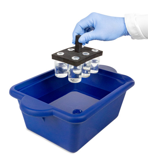 Floating Vial Rack