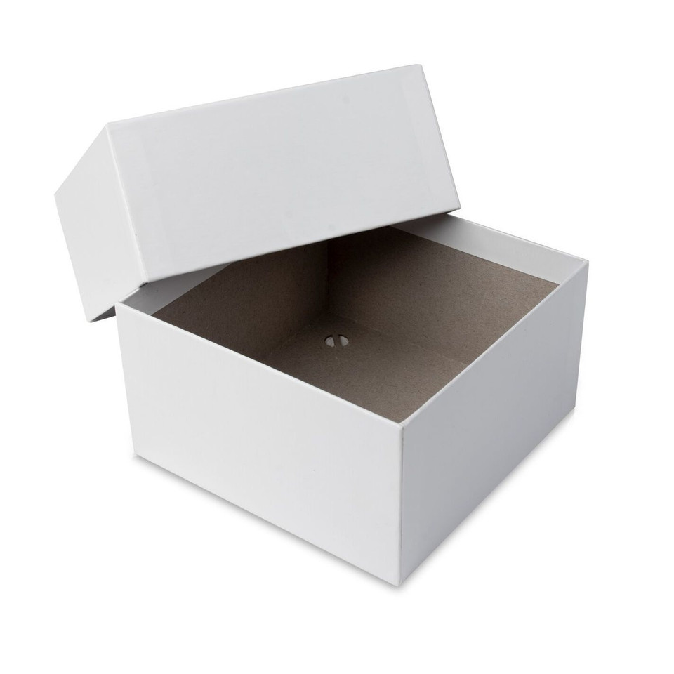 CARDBOARD CRYOGENIC VIAL TUBE STORAGE BOX