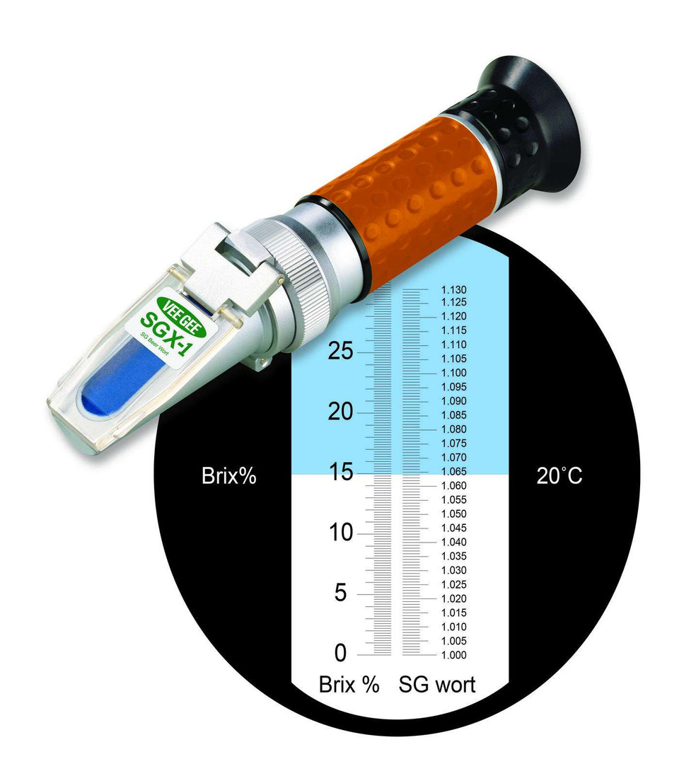 Brix/Specific Gravity Refractometer