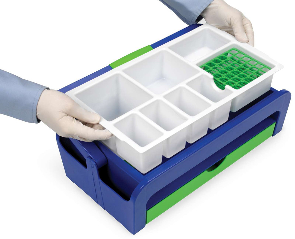 CORRUGATED SAMPLE STORAGE TRAY