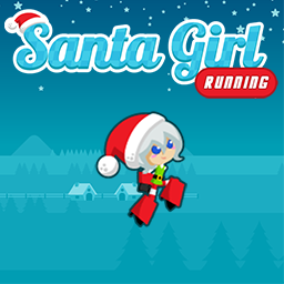 Santa Girl Running - WildTangent Games