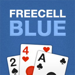 Freecell Blue - WildTangent Games