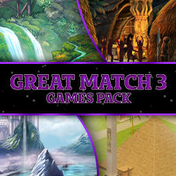 Great Match-3 Games Pack - WildTangent Games