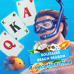 Solitaire Beach Season: A Vacation Time - WildTangent Games