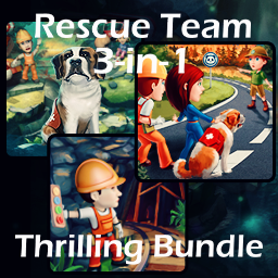 Rescue Team 3-in-1 Thrilling Bundle - WildTangent Games