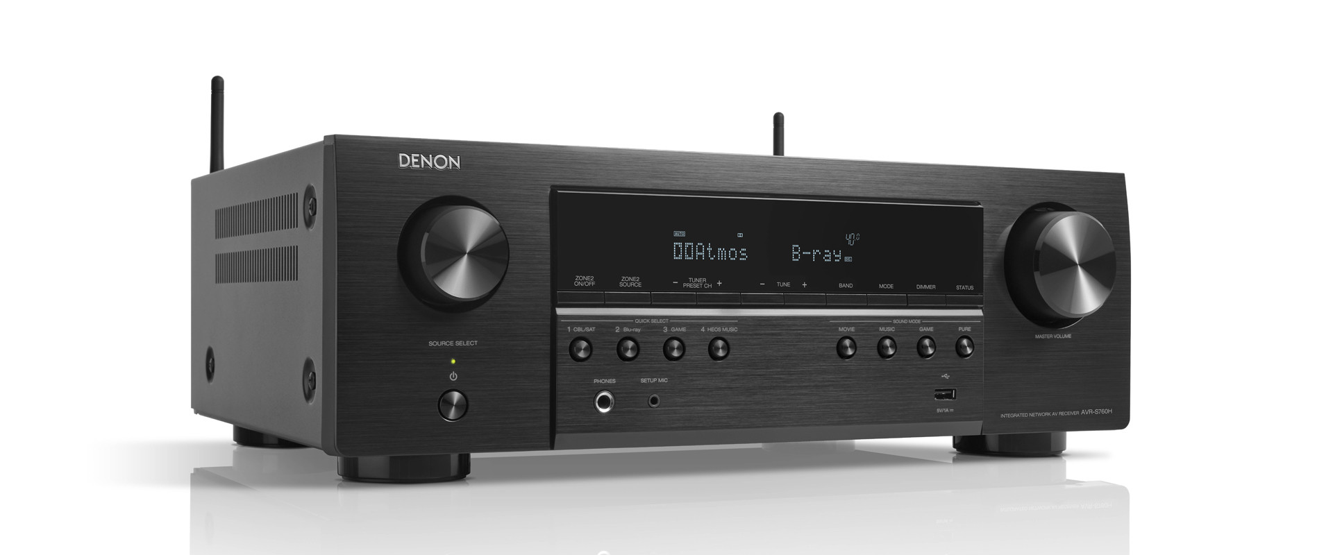 Denon AVR-S760H | Receiver AV 7.2 Canales | Audiophile