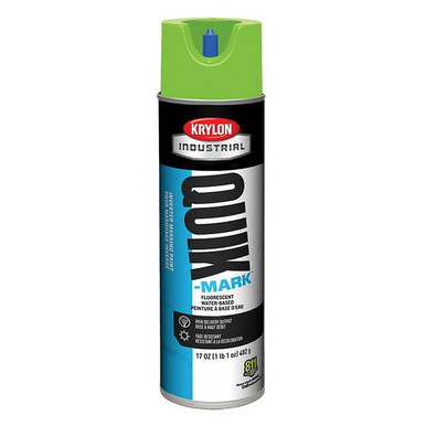 Krylon Quik-Mark Inverted Marking Paint Water Based Fluorescent Neon ...