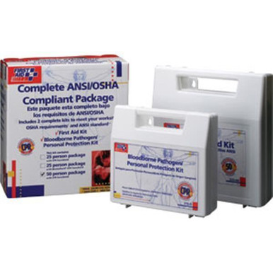 50-Person Compliant First Aid Package - OnlineSafetyDepot.com