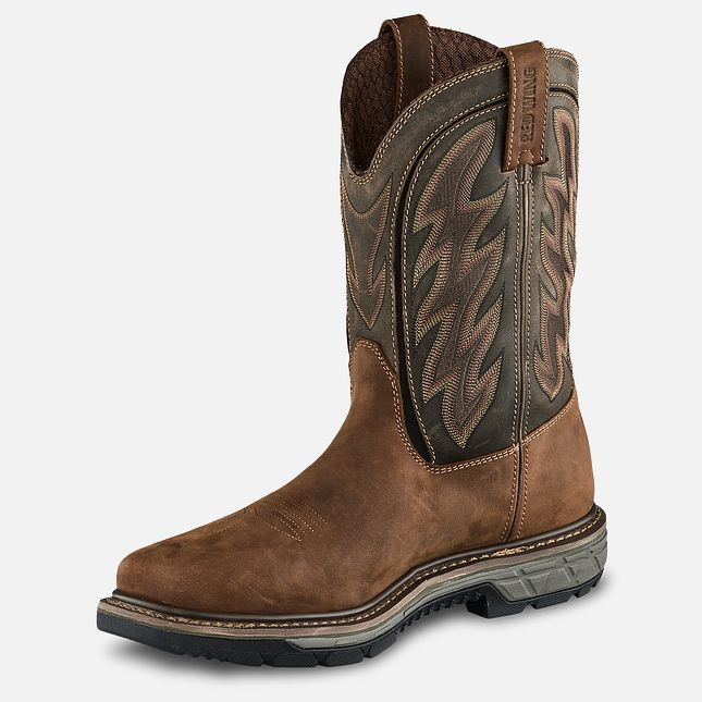 Red Wing Rio Flex 11 inch Waterproof Safety Toe Pull On Boot