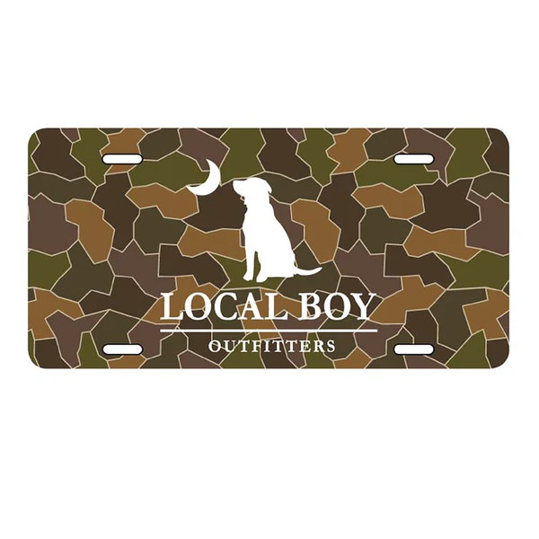 Local Boy Logo License Plate - Lowcountry Localflage