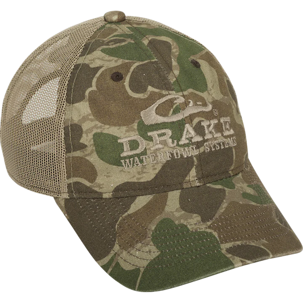 Drake Mesh-Back Camo Cap