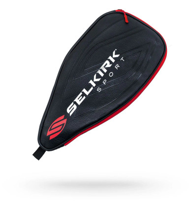 Selkirk Sport Premium Protective Pickleball Paddle Case - Black/Red