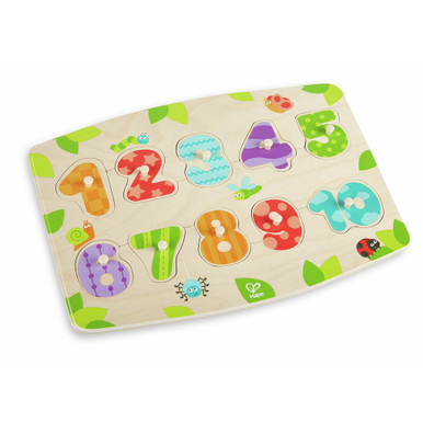 Hape Toys Number Peg Puzzle