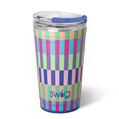 Swig Life 24oz Party Cup - Brite Stripe